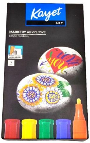 Kayet Marker Dekoracyjny Akrylowy 5szt. - Ceny i opinie - Ceneo.pl