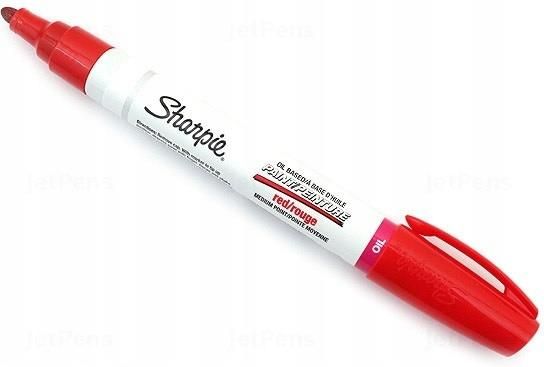 Sharpie Flamaster Permanentny Czerwony Metalowy - Ceny i opinie - Ceneo.pl