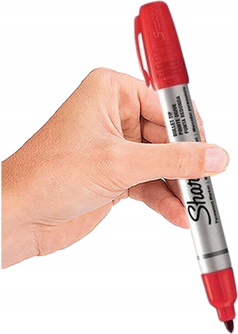 Sharpie Flamaster Permanentny Czerwony Metalowy - Ceny i opinie - Ceneo.pl