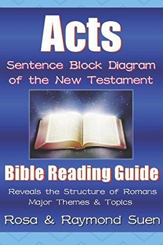 Acts - Sentence Block Diagram Method of the New Testament: Bible ...