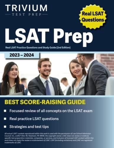 LSAT Prep 2023-2024: Real LSAT Practice Questions and Study Guide [2nd ...