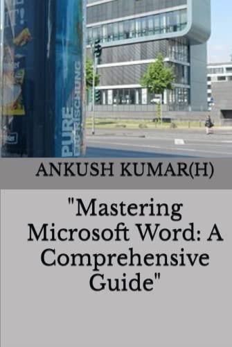 Mastering Microsoft Word: A Comprehensive Guide - Literatura obcojęzyczna - Ceny i opinie - Ceneo.pl