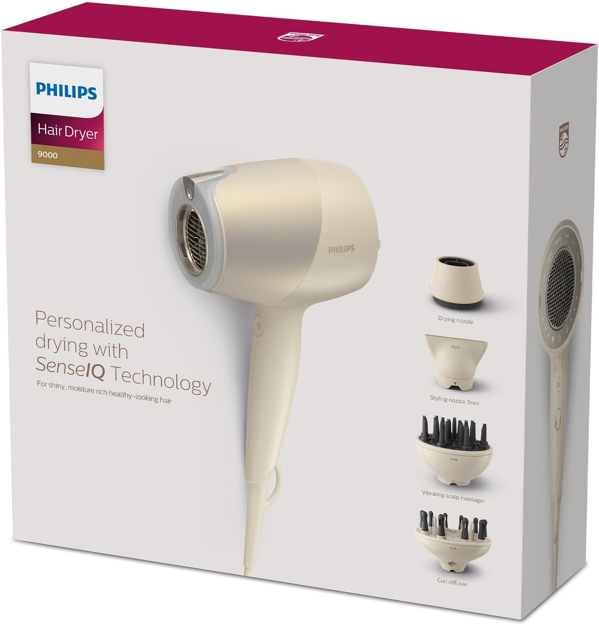 Suszarka PHILIPS SenselQ BHD829/00 - Opinie i ceny na Ceneo.pl