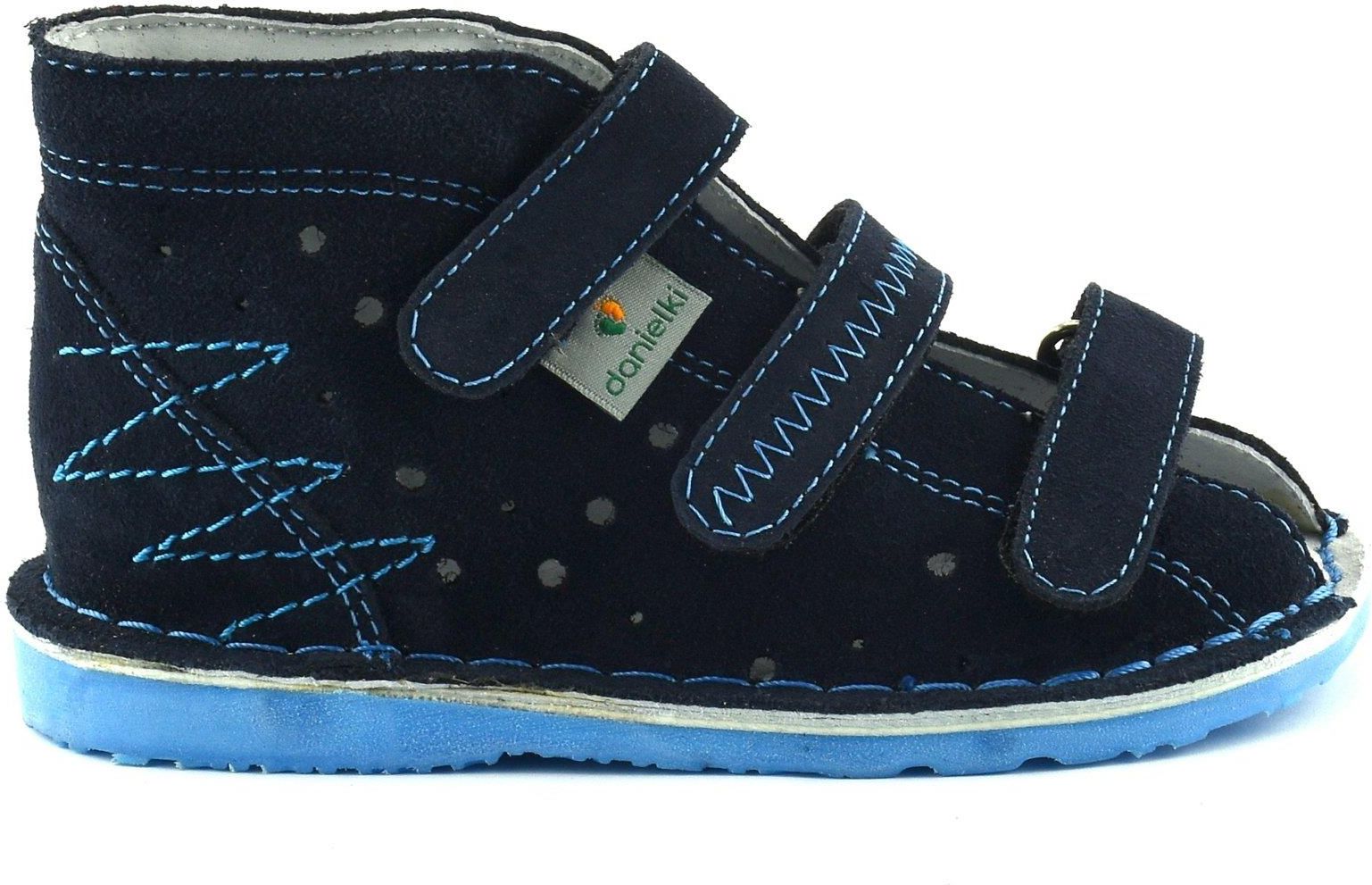 Dziecięce buty profilaktyczne Danielki TA105/115 Granatowe - Ceny i ...