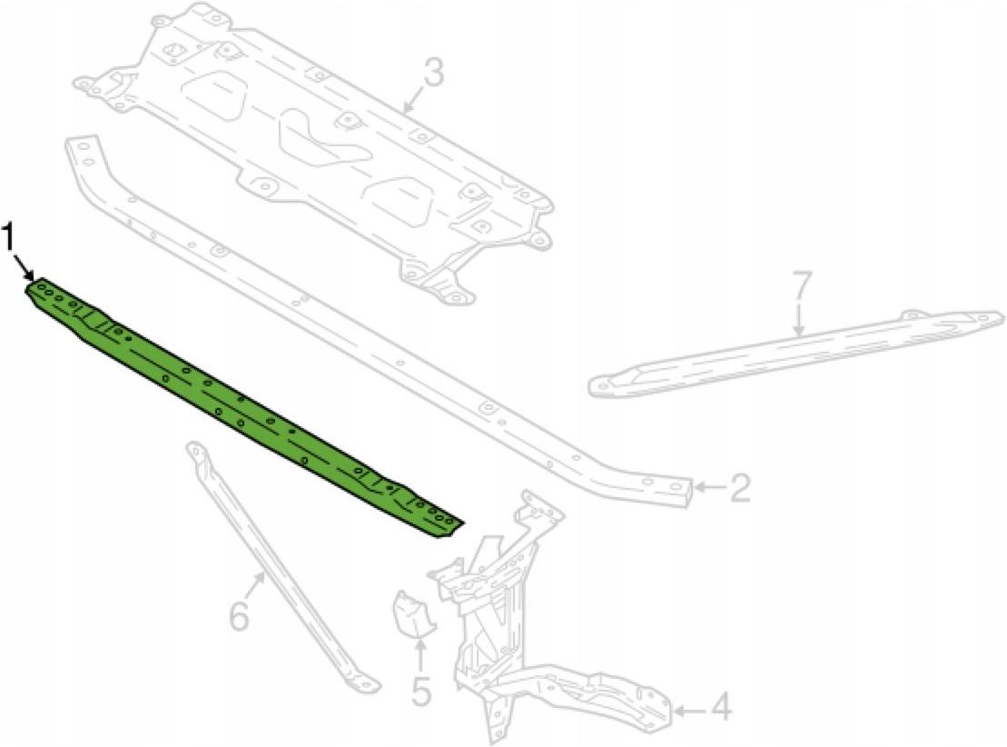 Mertt Pas Przedni Wzmocnienie Górne Bmw X3 X4 G01 G02 - Opinie i ceny ...