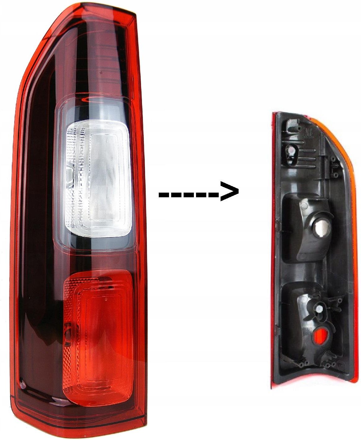 Obudowa do lusterka zewnętrznego Lampa Tylna Lewa Fiat Talento 2015 ...