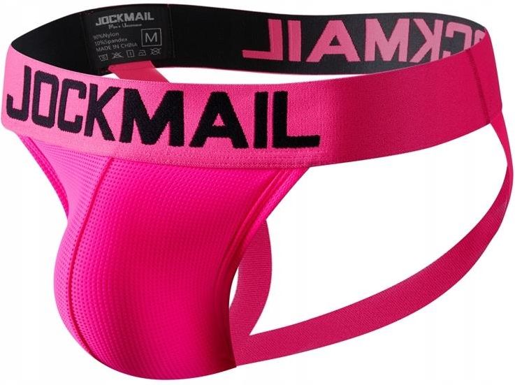 Jockmail Jockstrap Neon Różowe L - Ceneo.pl