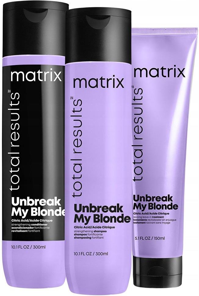 Matrix Szampon Do Włosów Blond Odżywka Kuracja - opinie i ceny na Ceneo.pl