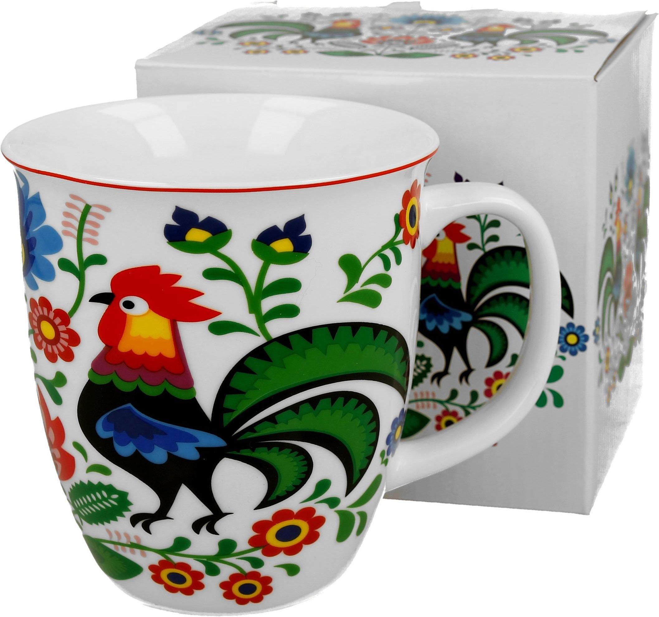 Duo Kubek Porcelanowy Etno Koguty Folk 650Ml (3619) - Opinie i atrakcyjne ceny na Ceneo.pl