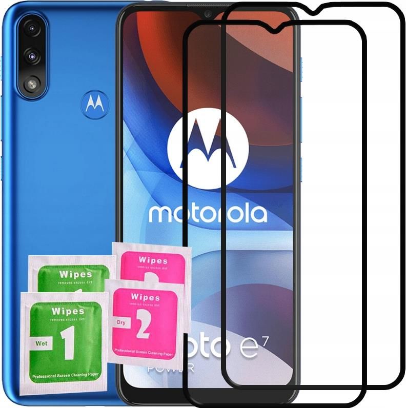 2x Szkło Pełne Cały Ekran 5D na Moto E7 E7i Power - Opinie i ceny na ...