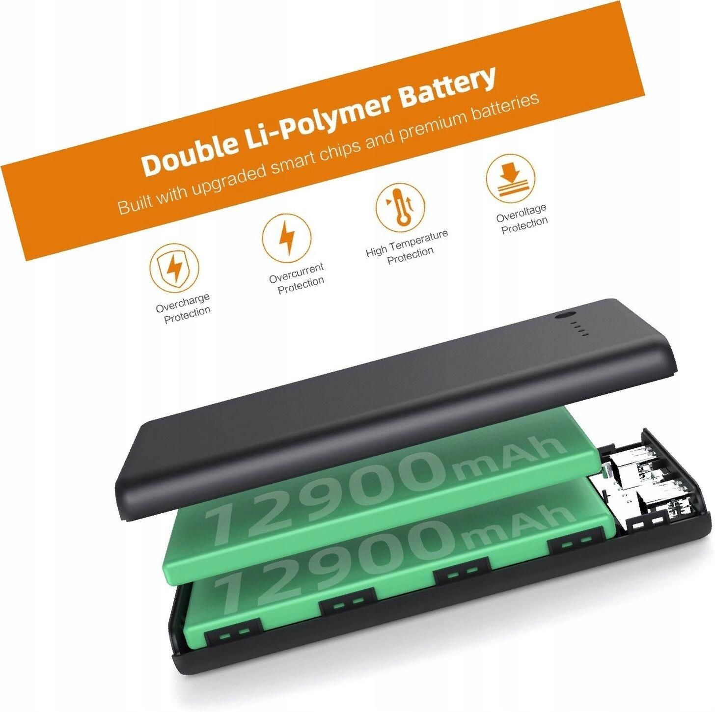 Powerbank Vooe Powerbank Hx160Y1 25800 Mah - Opinie i ceny na Ceneo.pl