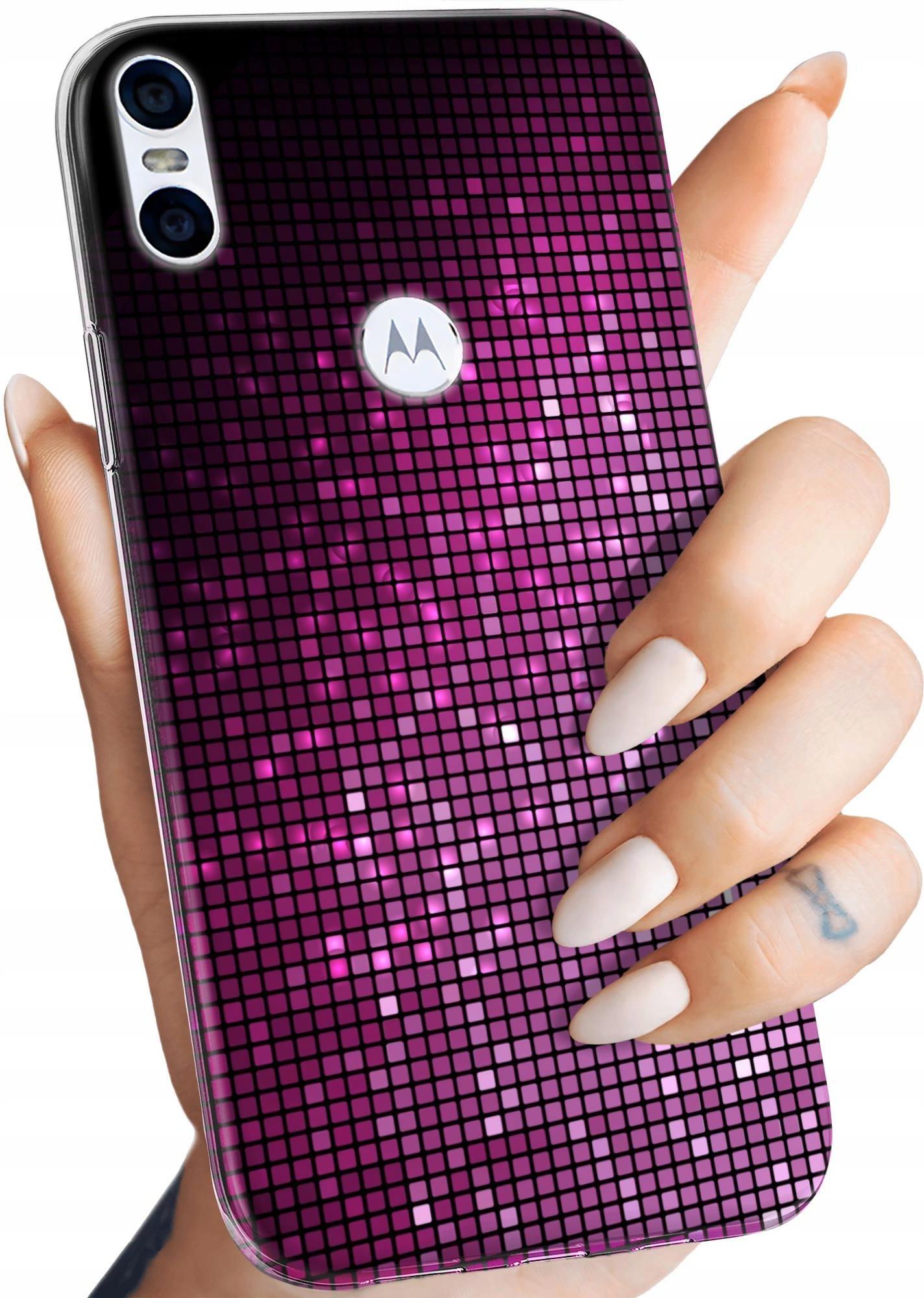 Hello Case Etui Do Motorola One Brokat Brokatowe Case - Etui na telefon ...