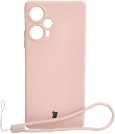 Bizon Etui Case Silicone Sq Do Xiaomi Poco F5 Jasnoróżowe - Etui na ...