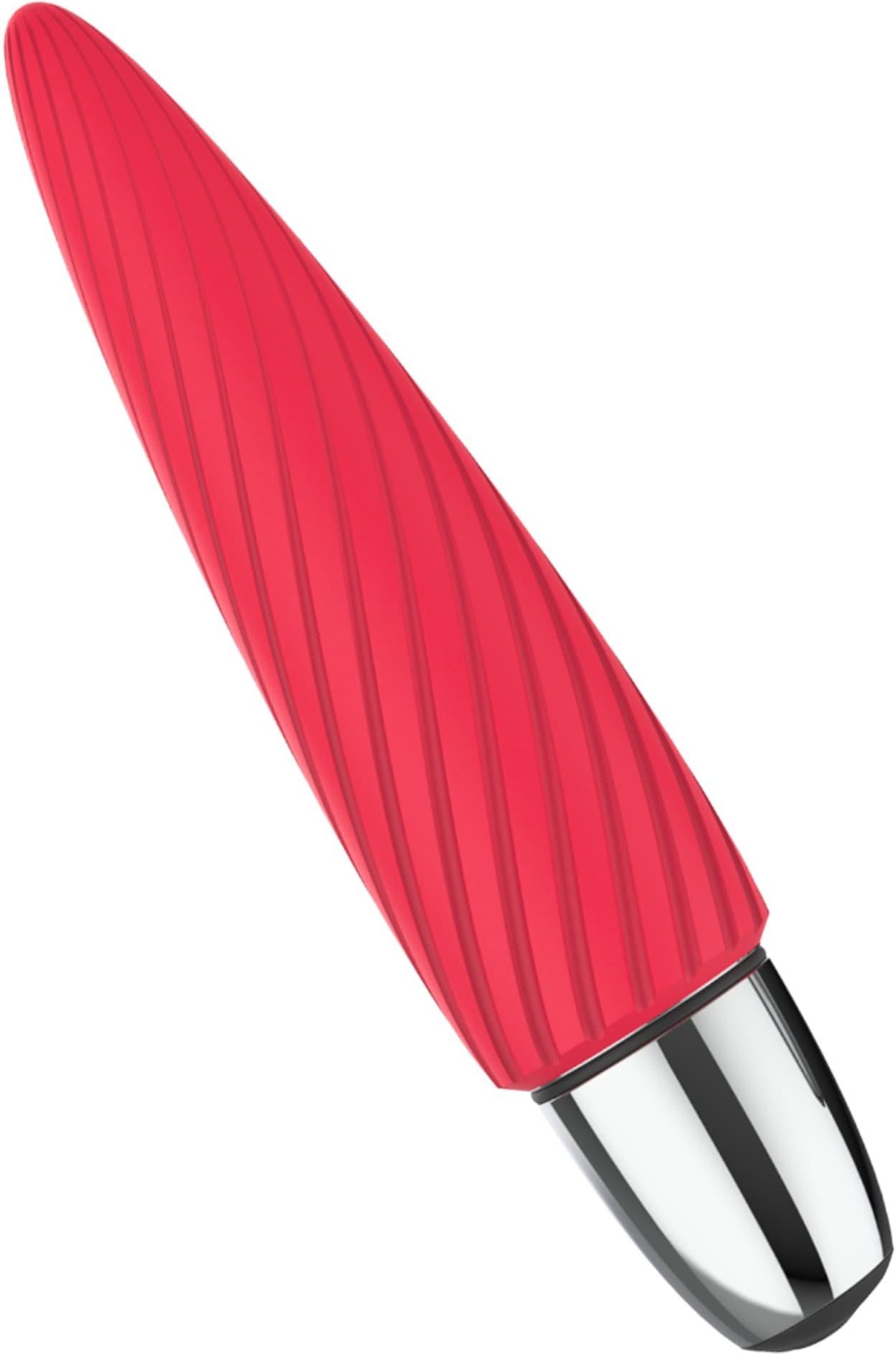 Passion Labs Bullet Vibrator Spinn Red 12cm - Ceneo.pl