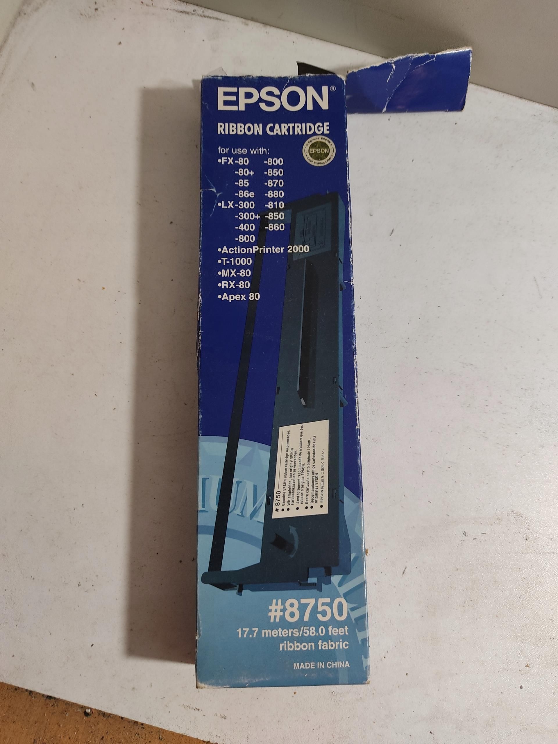 Taśma barwiąca Taśma 8750 (EPSON) - Ceny i opinie - Ceneo.pl