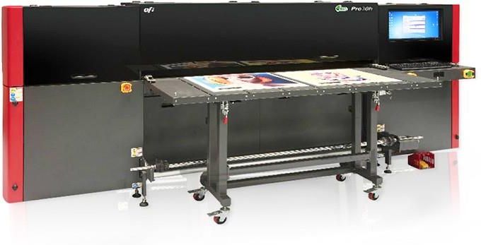 Ploter Ploter Wielkoformatowy Hybrydowy Flatbed Stołowy Efi Pro 30H ...