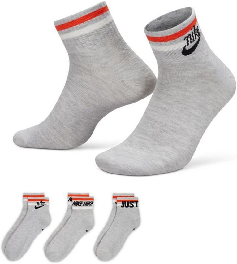 Skarpety Nike Everyday Essential 3Pack DX5080 050 : Zakres rozmiaru EUR - 42-46 - Ceny i opinie ...