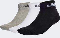 Skarpety adidas Linear Ankle Cushioned 3PP IC1304 : Zakres rozmiaru EUR ...