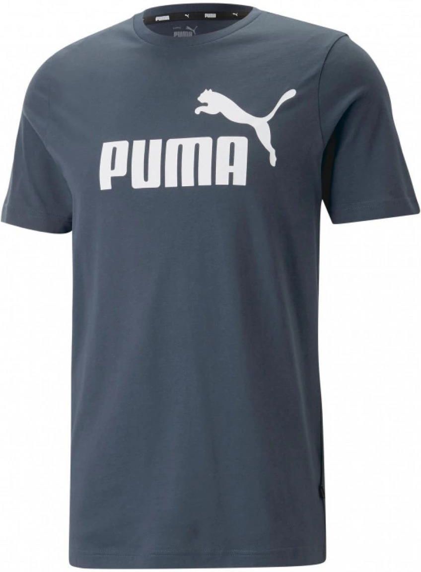 Męski t-shirt z nadrukiem Puma ESS Logo Tee - granatowy - Ceny i opinie - Ceneo.pl