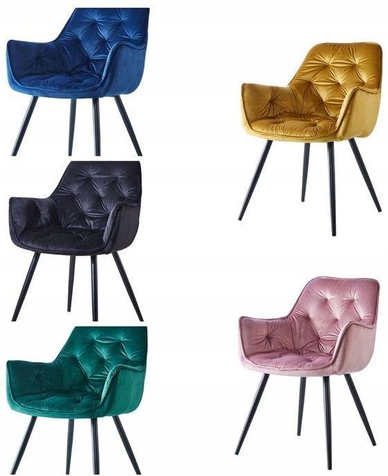 Furnitex Krzesło Hf 058 Velvet Miodowe Aksamit - Opinie i atrakcyjne ceny na Ceneo.pl