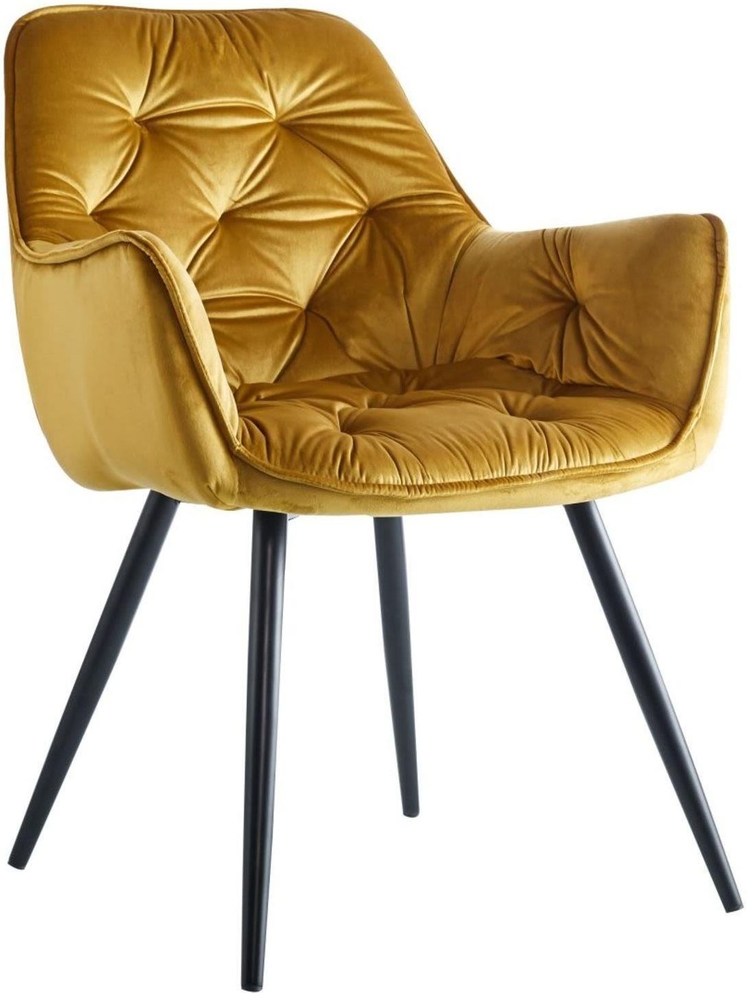 Furnitex Krzesło Hf 058 Velvet Miodowe Aksamit - Opinie i atrakcyjne ...