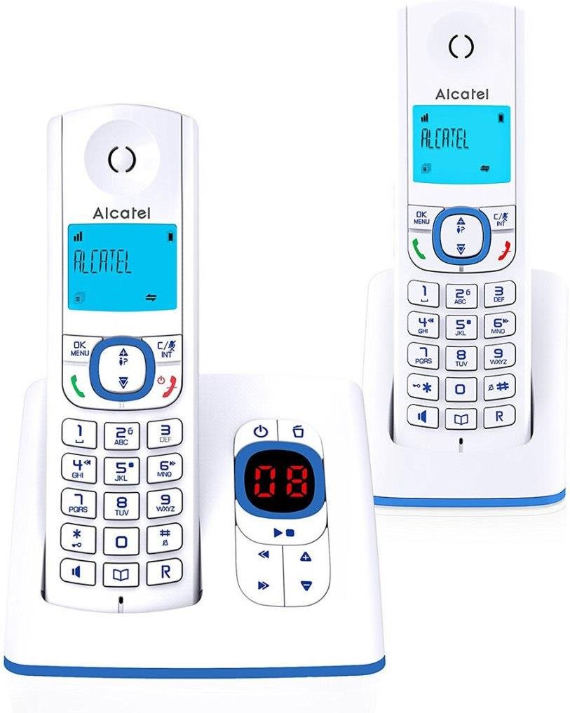 Telefon Alcatel Emaga Telefon Bezprzewodowy F530 Voice Duo Fr Blu ...