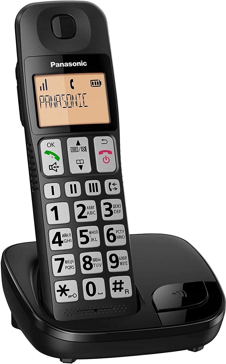 Telefon Panasonic Telefon Bezprzewodowy Kx Tge110Jtb - Opinie i ceny na ...