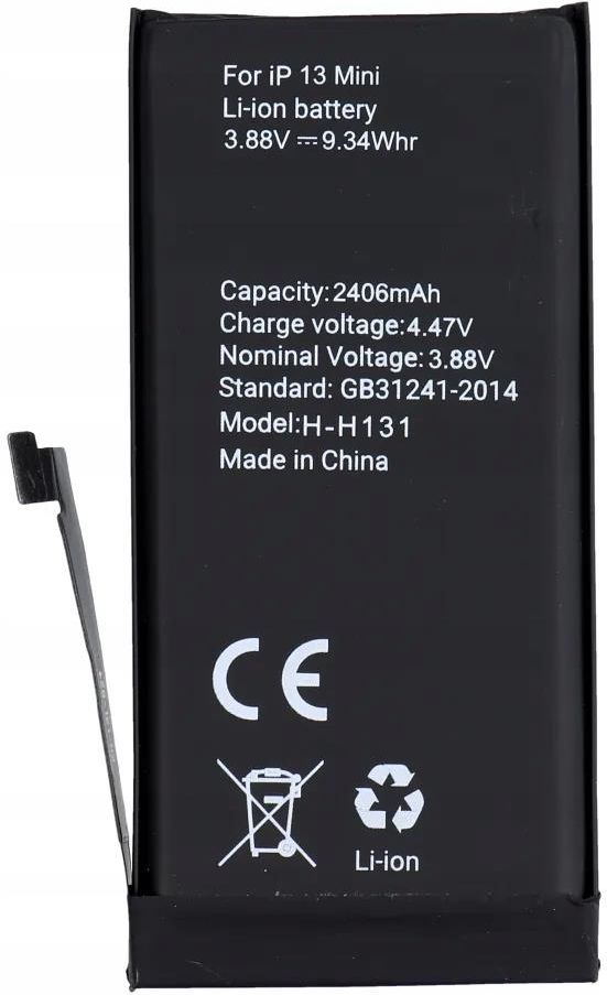Bateria Partner Tele Bateria Do Iphone 13 Mini 2406 Mah Polymer Box ...
