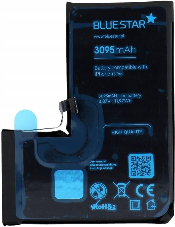 Bateria Blue Star Bateria Do Iphone 13 Pro 3095 Mah Hq - Opinie i ceny na Ceneo.pl