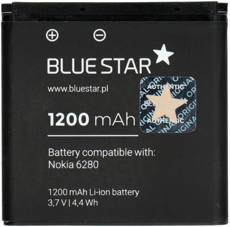 Bateria Blue Star Bateria Do Nokia 6280/9300/6151/N73 1200 Mah Li Ion Premium - Opinie i ceny na ...