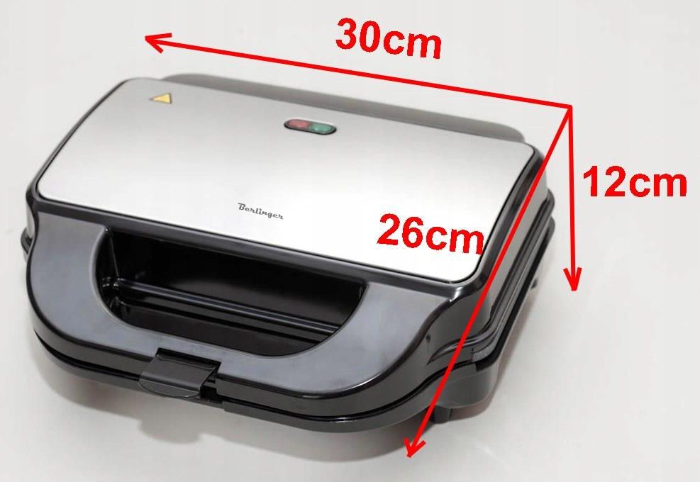 Opiekacz Berlinger MAX-1150-W - Opinie i ceny na Ceneo.pl