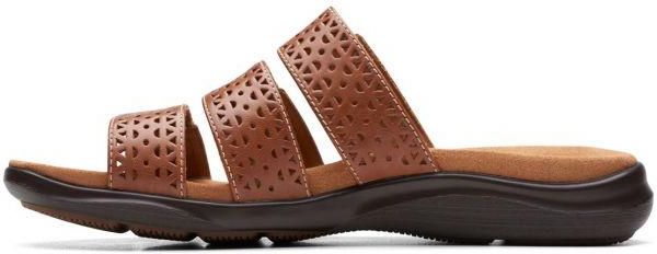 Sandały Clarks Kitly Walk kolor tan leather 26172147 - Ceny i opinie ...
