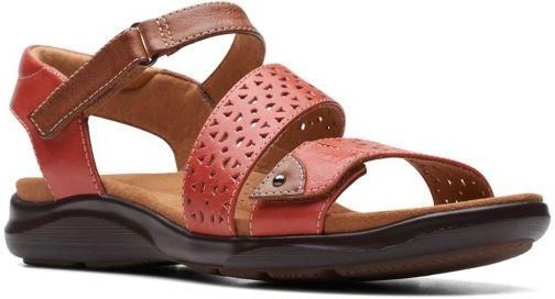 Sandały Clarks Kitly Way E kolor grenadine leather 26170995 - Ceny i ...