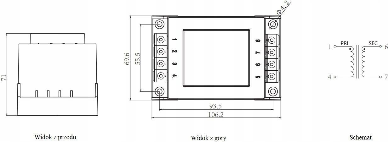 Yhdc Transformator 100Va 230V/15V (Te7640) - Opinie i atrakcyjne ceny na Ceneo.pl