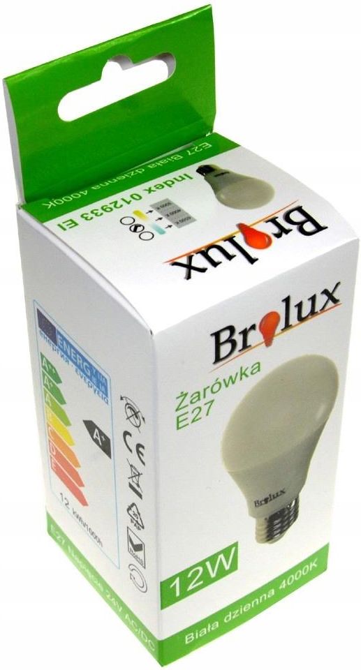 Brolux Żarówka Led E27 12W 24V 1000Lm Barwa Dzienna (12933) - Opinie i atrakcyjne ceny na Ceneo.pl