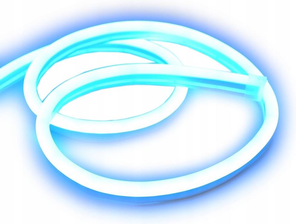 Media-Comp Neon Flex 8X16Mm 120 Led 12V 1M Ip65 Błękitny - Opinie i ...