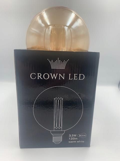 Crown Led Żarówka Dekoracyjna Duża 120 E27 230V 3,5W - Opinie i ...