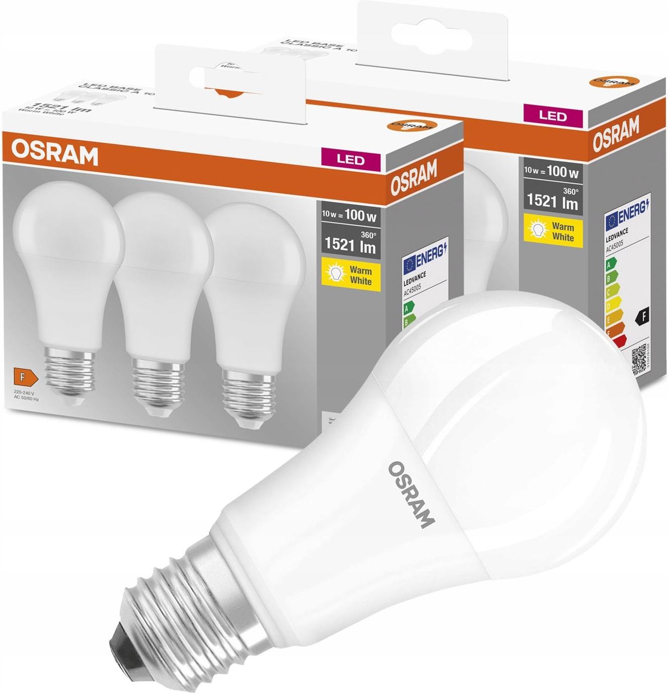 Osram 6X Żarówka Led E27 A60 13W 100W 1521Lm - Opinie i atrakcyjne ceny na Ceneo.pl