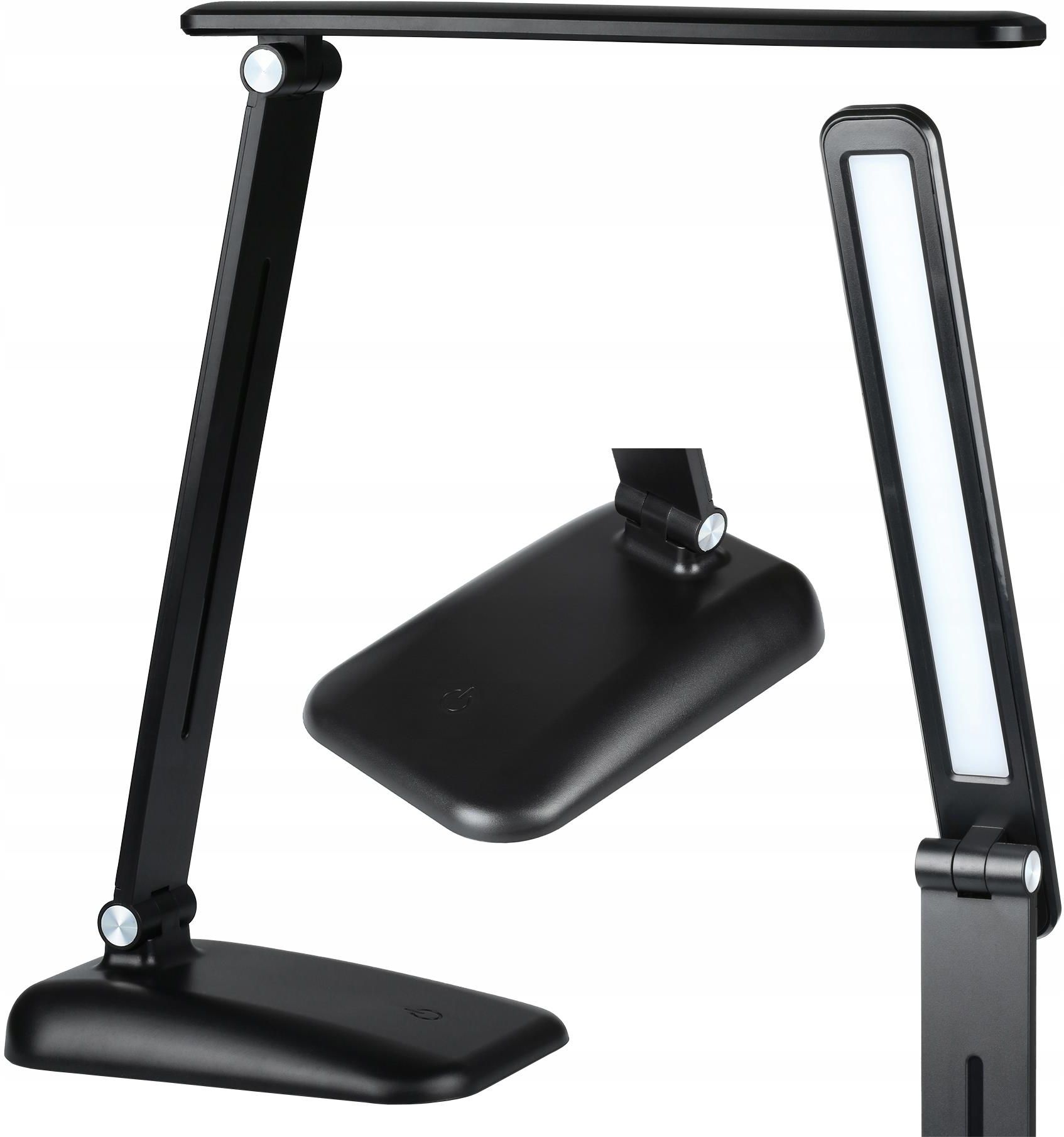 Lampa Interlook Lampka Led Biurkowa Szkolna Na Biurko 3Tryby Dotyk ...