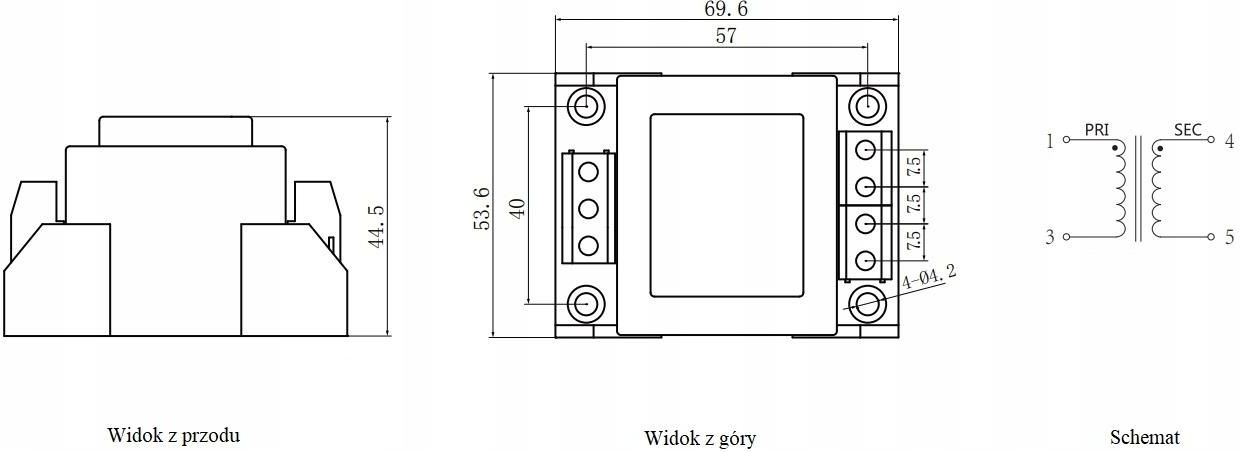 Yhdc Transformator Te4820 12Va 230V/15V - Opinie i atrakcyjne ceny na Ceneo.pl