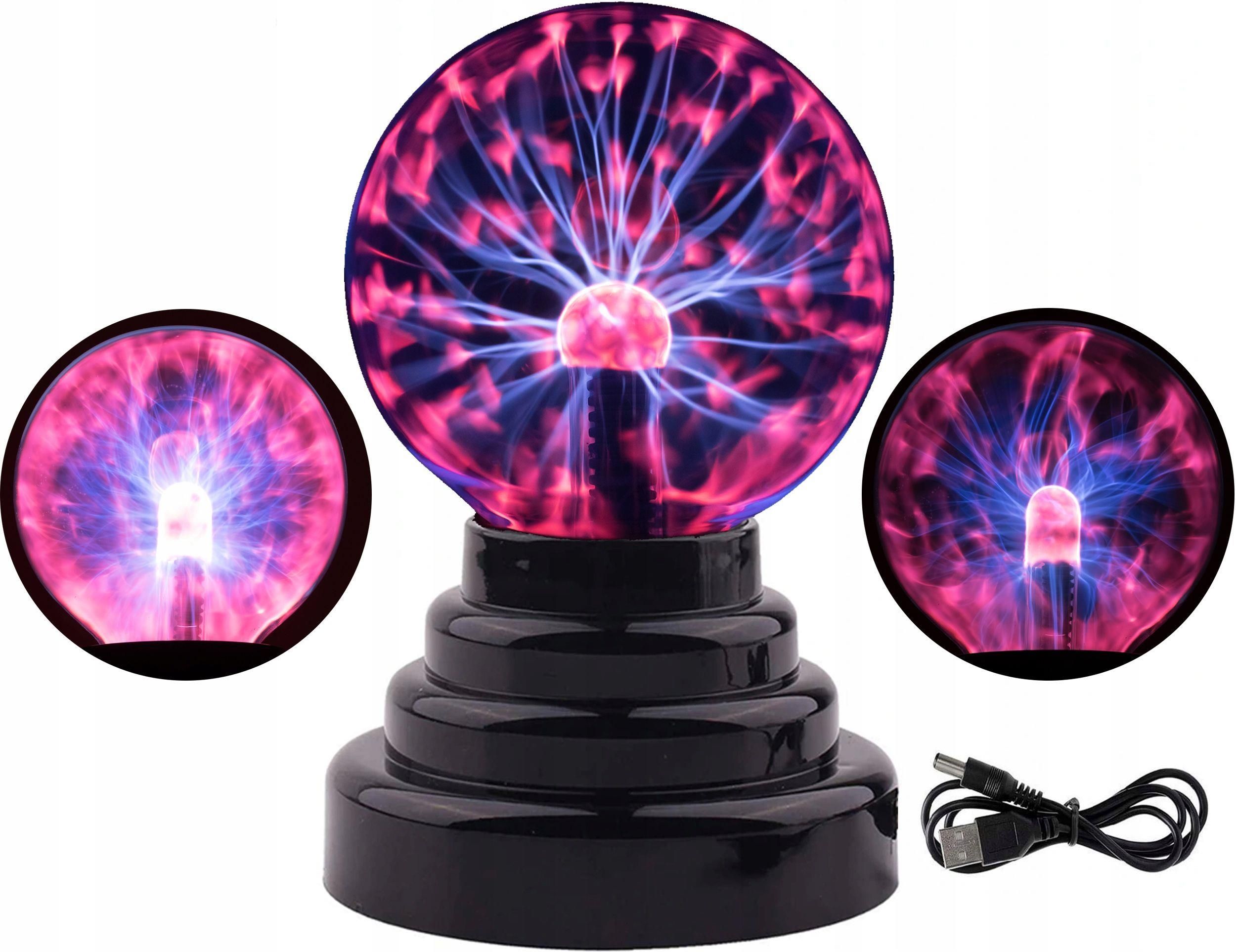 Lampa Minoop Magiczna Kula Lampa Plazmowa Edukacyjna Usb 27Cm - Opinie ...
