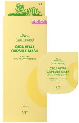Maseczka Vt Cosmetics Cica Vital Capsule Mask 10EA Maseczki ...