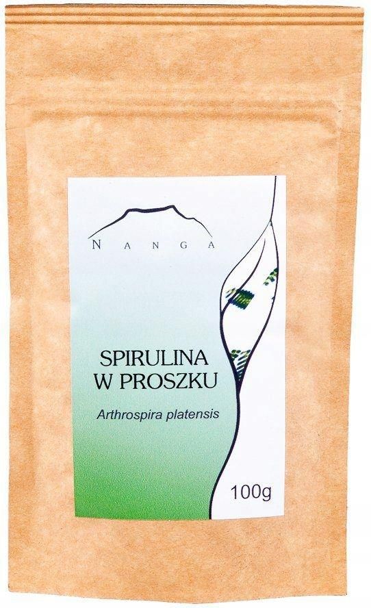 Nanga Spirulina W Proszku 100G - Opinie i ceny na Ceneo.pl
