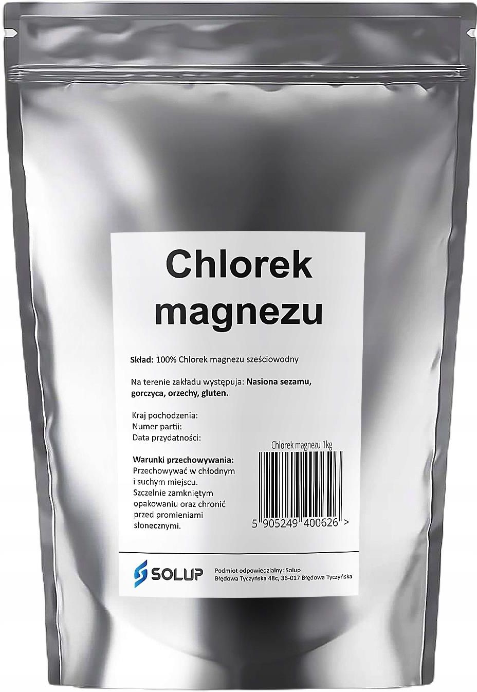 Preparat medycyny naturalnej Solup Chlorek Magnezu Sześciowodny Sól ...