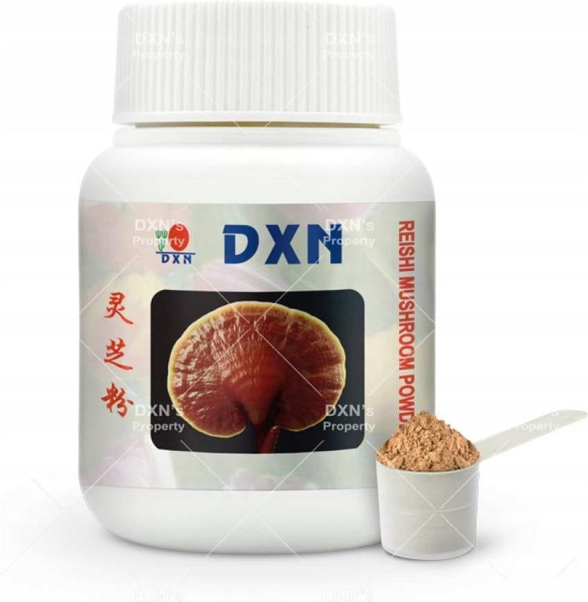Preparat medycyny naturalnej Dxn Reishi Mushroom Powder 70G - Opinie i ceny na Ceneo.pl