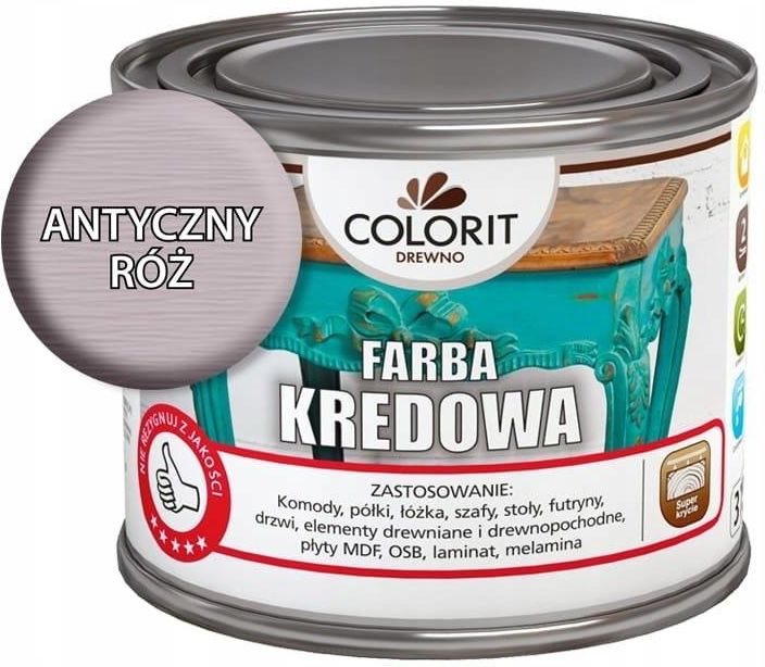 Farba Colorit Kredowa Farba 1L Antyczny Róż - Opinie i ceny na Ceneo.pl