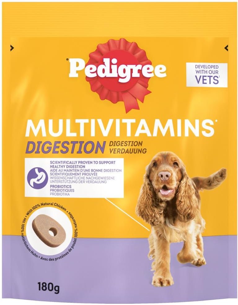 Karma Pedigree Multivitamins Przysmaki Na Trawienie 180G - Ceny i ...