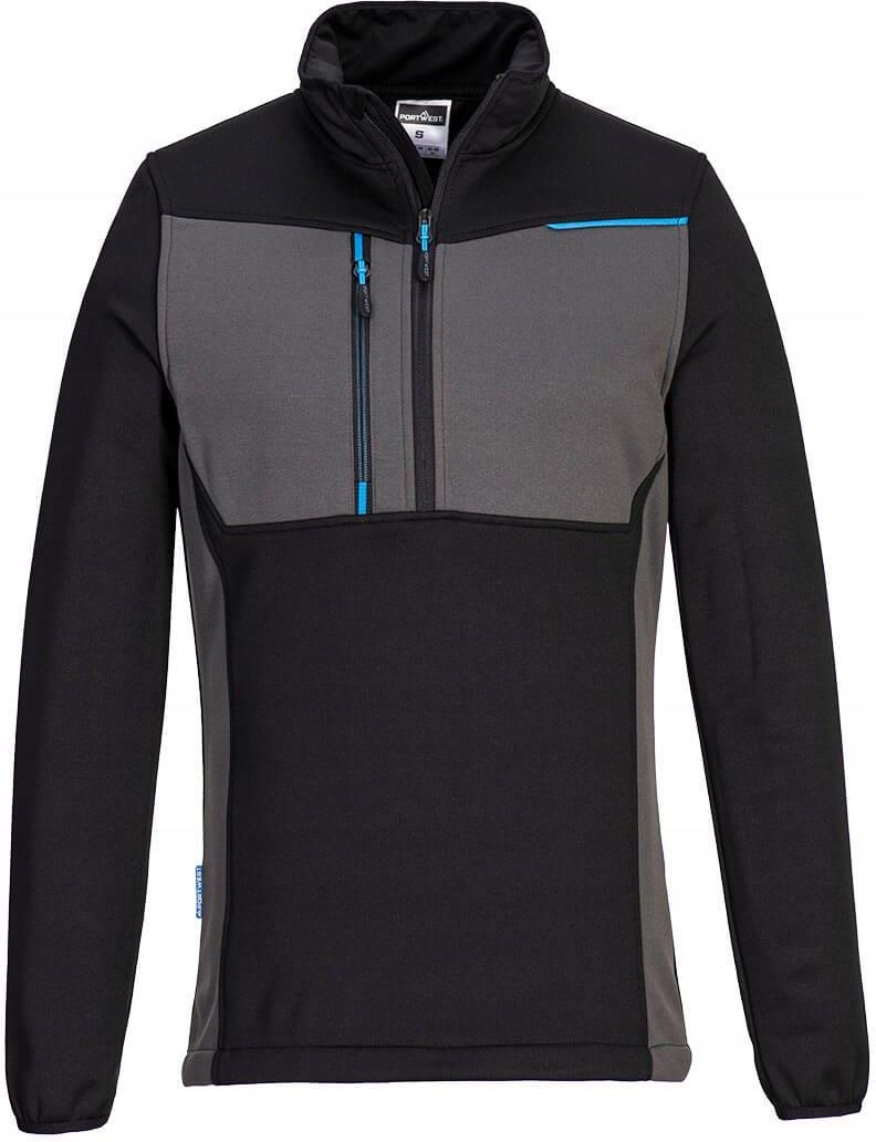 Portwest Polar Half Zip Tech Czarny Xl - Ceny i opinie - Ceneo.pl