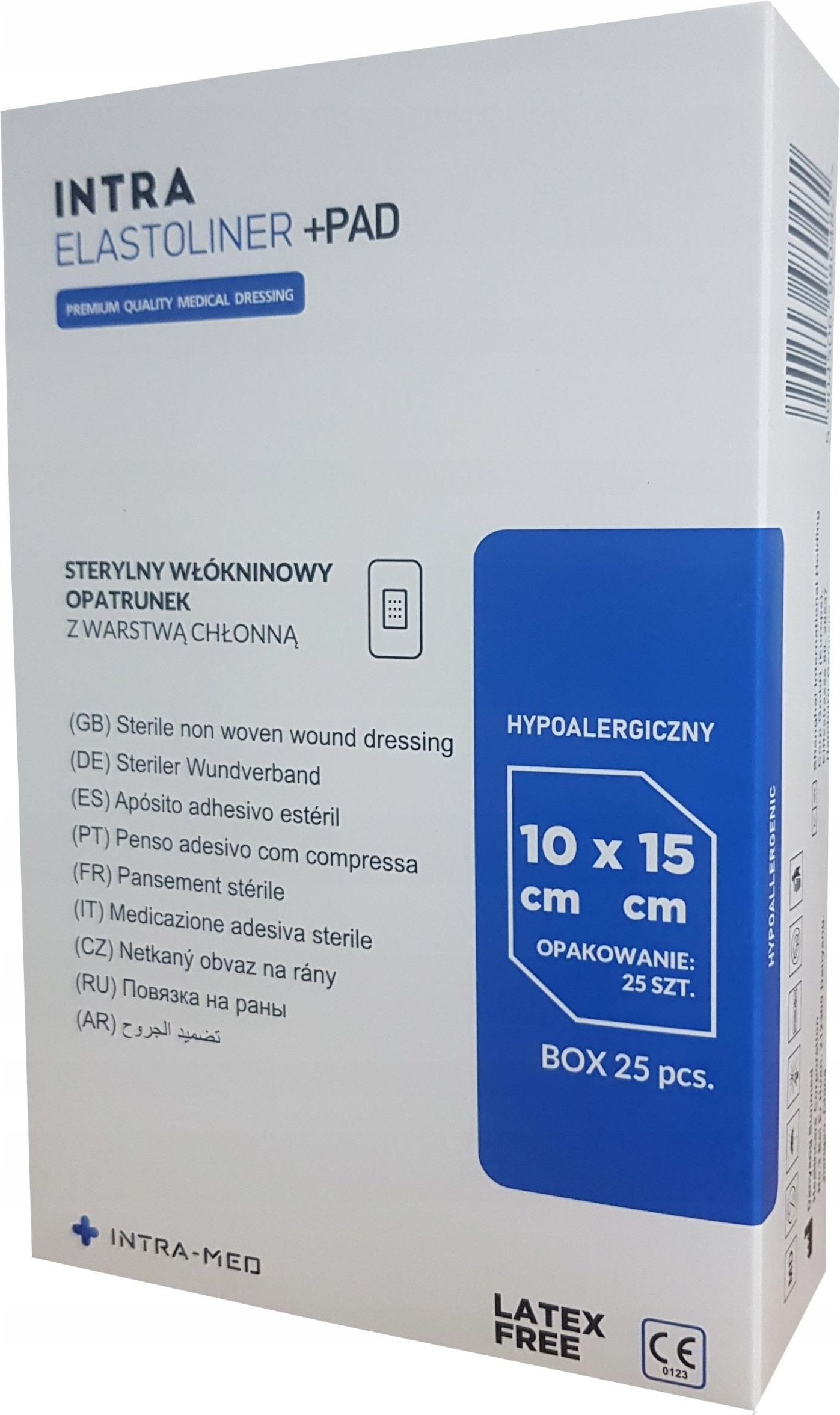 Intra-Med Plaster Włókninowy Przylepiec 10x15Cm (Iep101525) - Opinie i ...