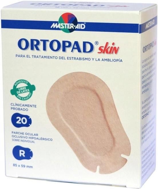 Ortopad Master Aid Skin Cieliste Plastry Na Oko Regular 20szt. - Opinie ...